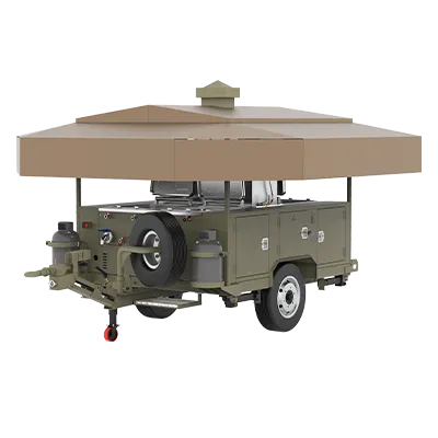Mobile Field Kitchen (Field Kitchen Trailer) - MBICO