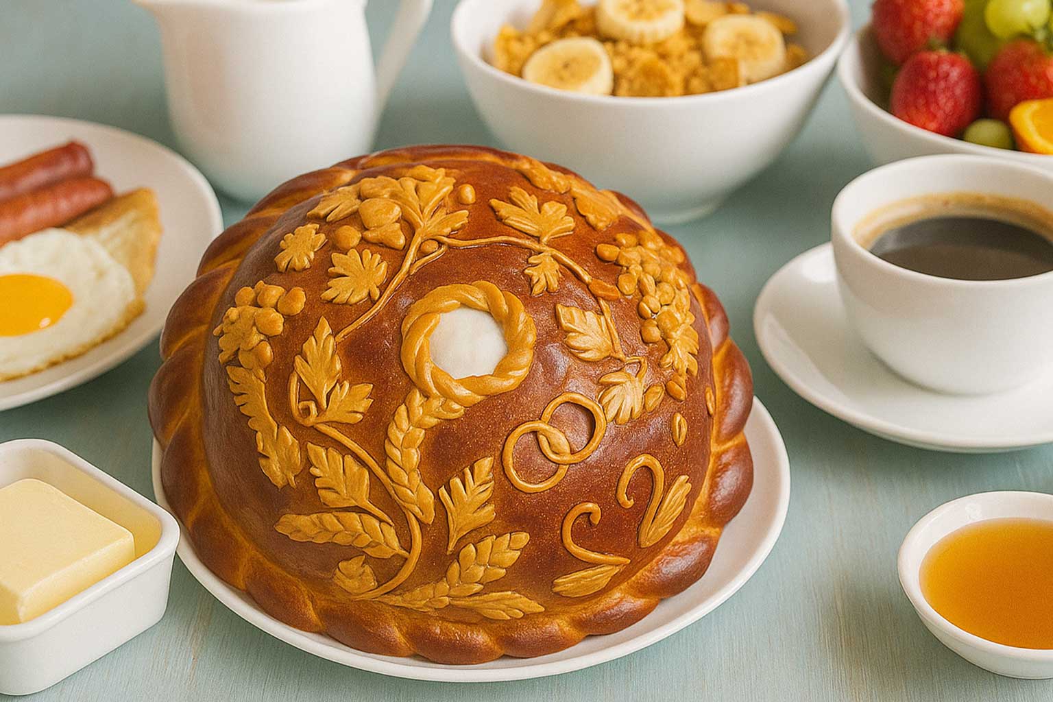 The Simplest Karavai Recipe - Mashhad Baking Industries